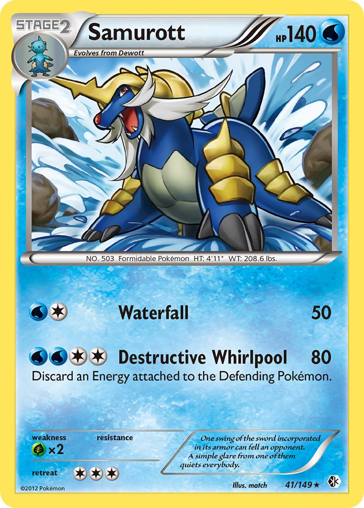Samurott Card Ex