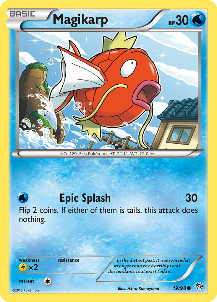 Original Magikarp Card