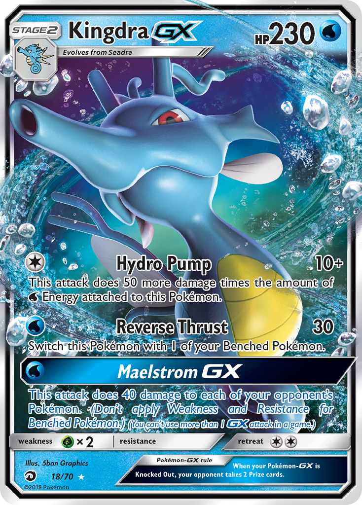 Pokemon Kingdra Card