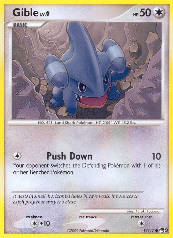 Gabite Pokemon Card